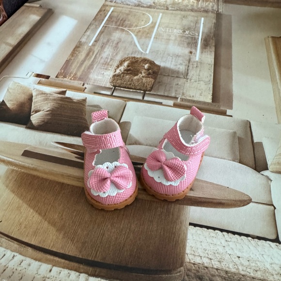 Toys | Labubu Doll Shoes Pink Bow | Poshmark